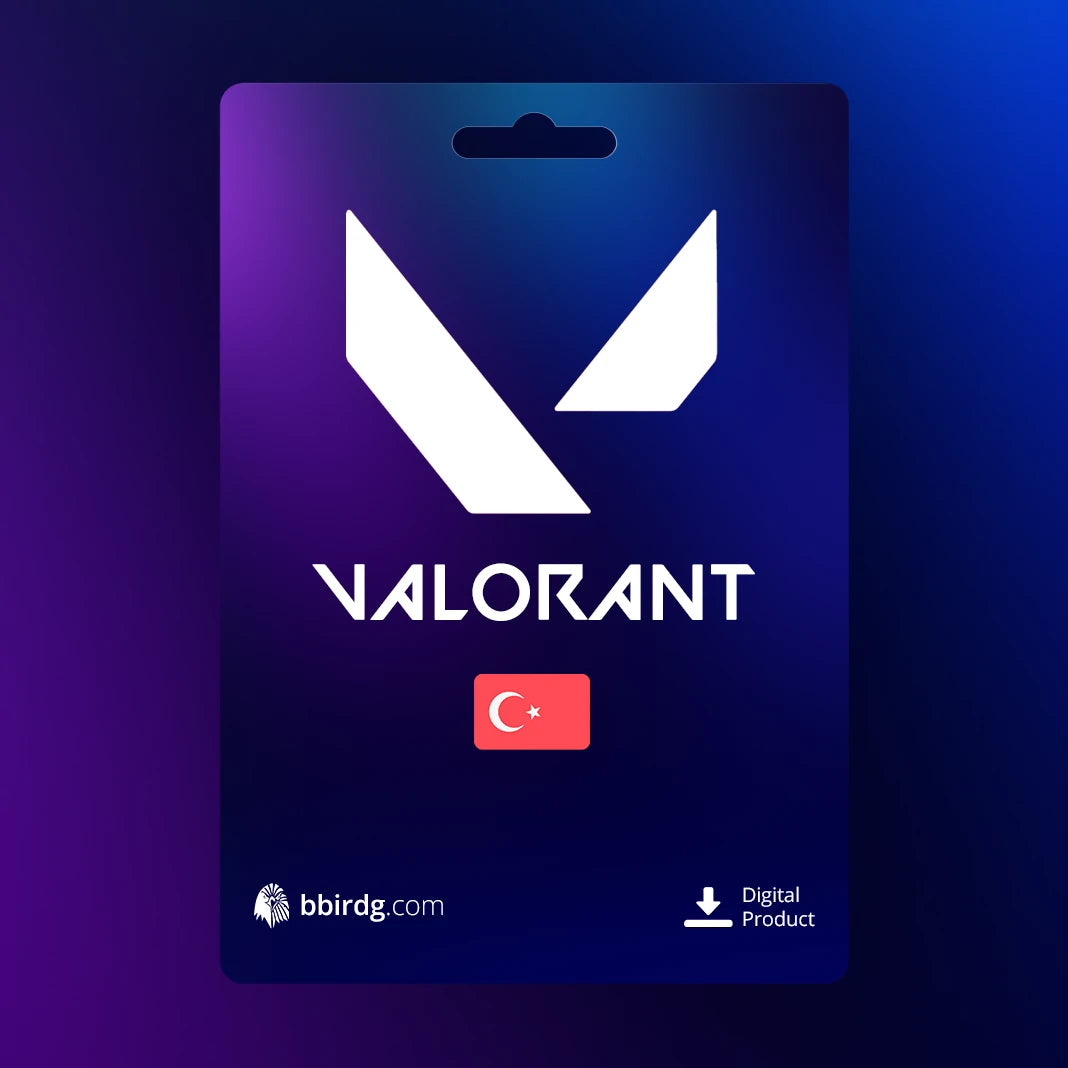 Valorant Points (VP) - Gift Card (E-Pin) | Turkey – BlackBird Store